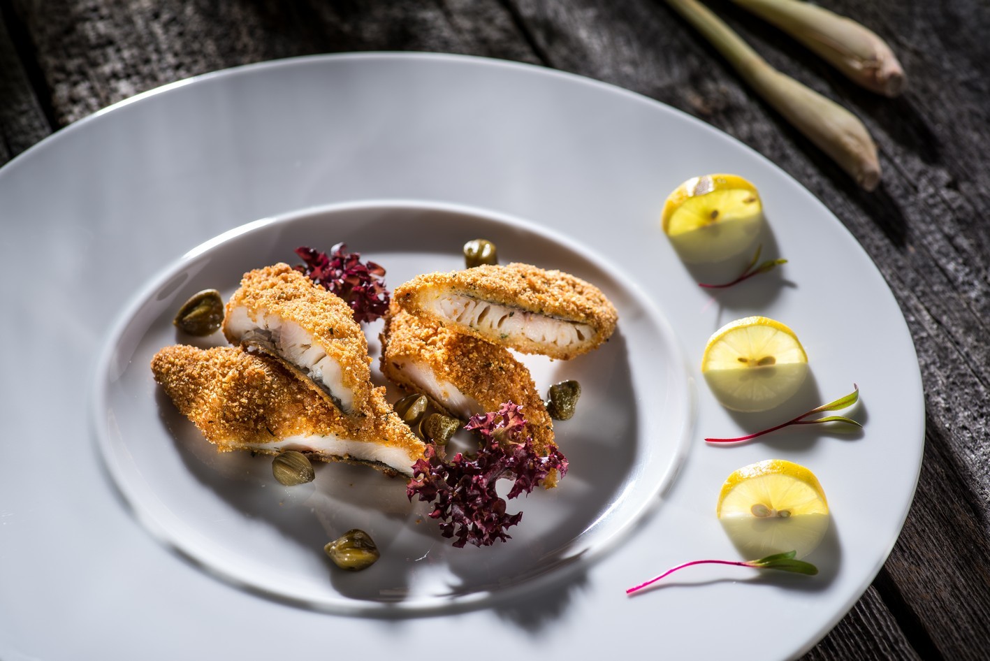 Filé de păstrăv în crustă de mălai | Express Chef Delivery